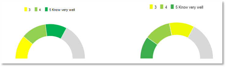 How to Create a Solid Gauge Chart? – Forsta Visualizations