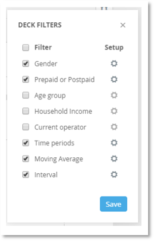 How to Set up Deck Filtering? (In Beta) – Forsta Visualizations