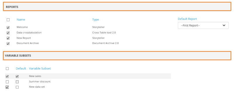 Adding Report Users – Forsta Visualizations