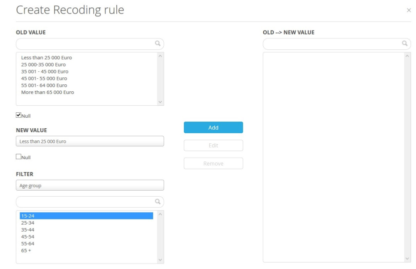 What Are the Differences in Recoding Rules per Variable Type? – Forsta ...