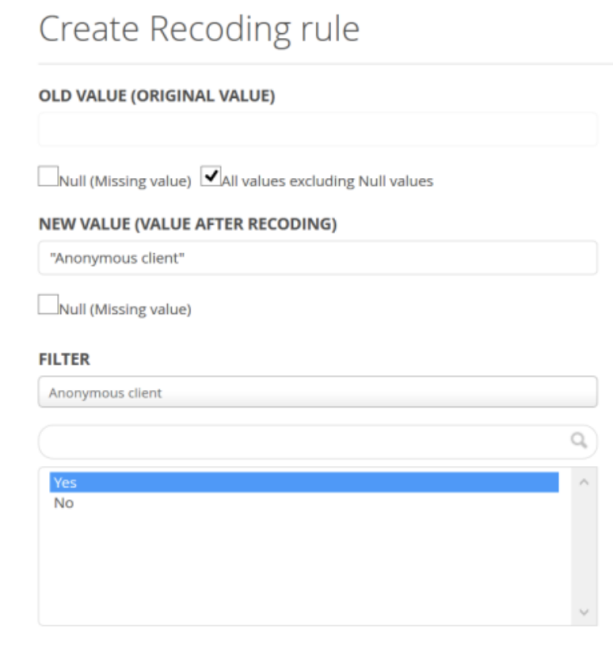 What Are the Differences in Recoding Rules per Variable Type? – Forsta ...